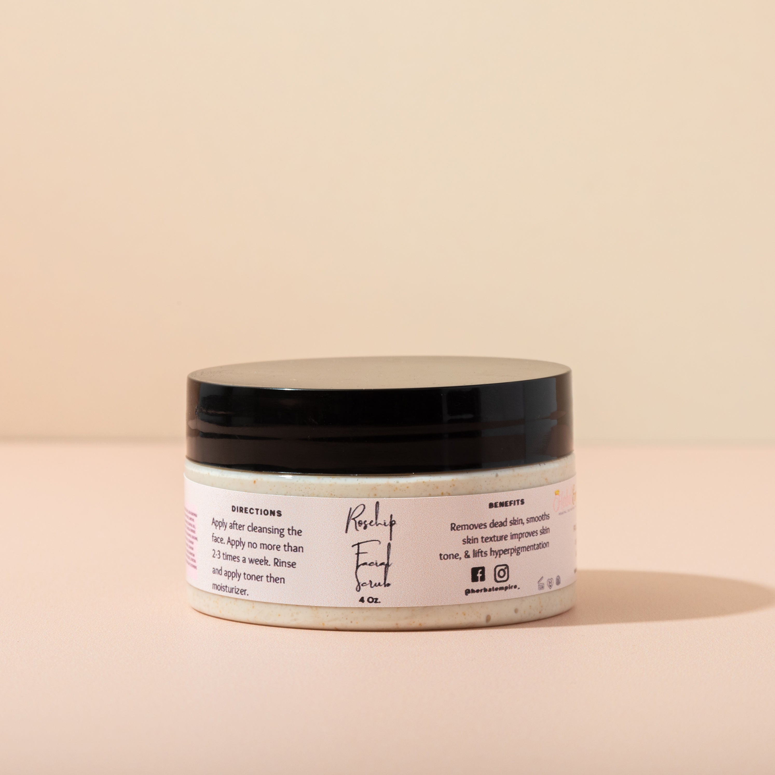 Rosehip Facial Scrub – Herbal Empire